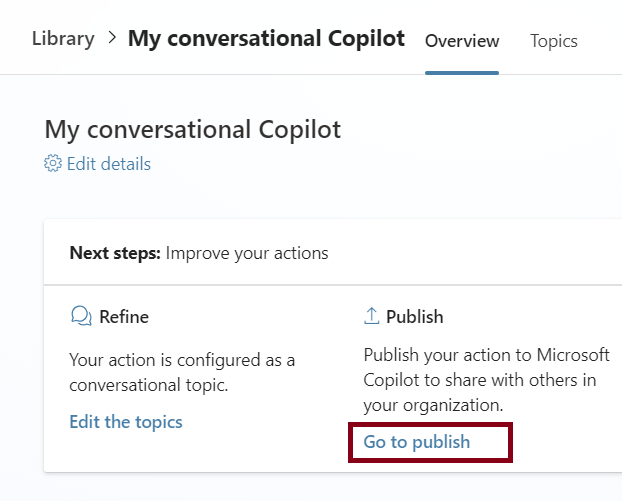 Create a Copilot Action with Copilot Studio: Conversational – Nico De ...