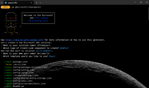 SPFx series: Creating your first web part – Nico De Cleyre